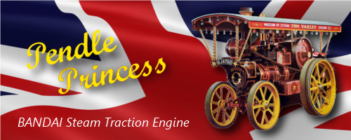 F-ES-B Modellbau: Bandai - Steam Traction Engine 1/16 - Das Modell