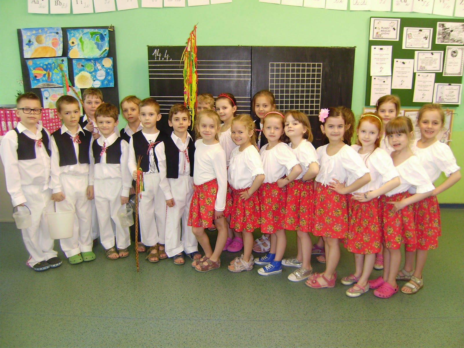 IT'S ABOUT US, IT'S ABOUT EUROPE!: Slovak Easter traditions at school