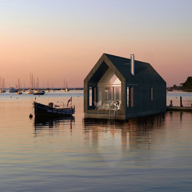 Coolest Cabins: Floating Cabin