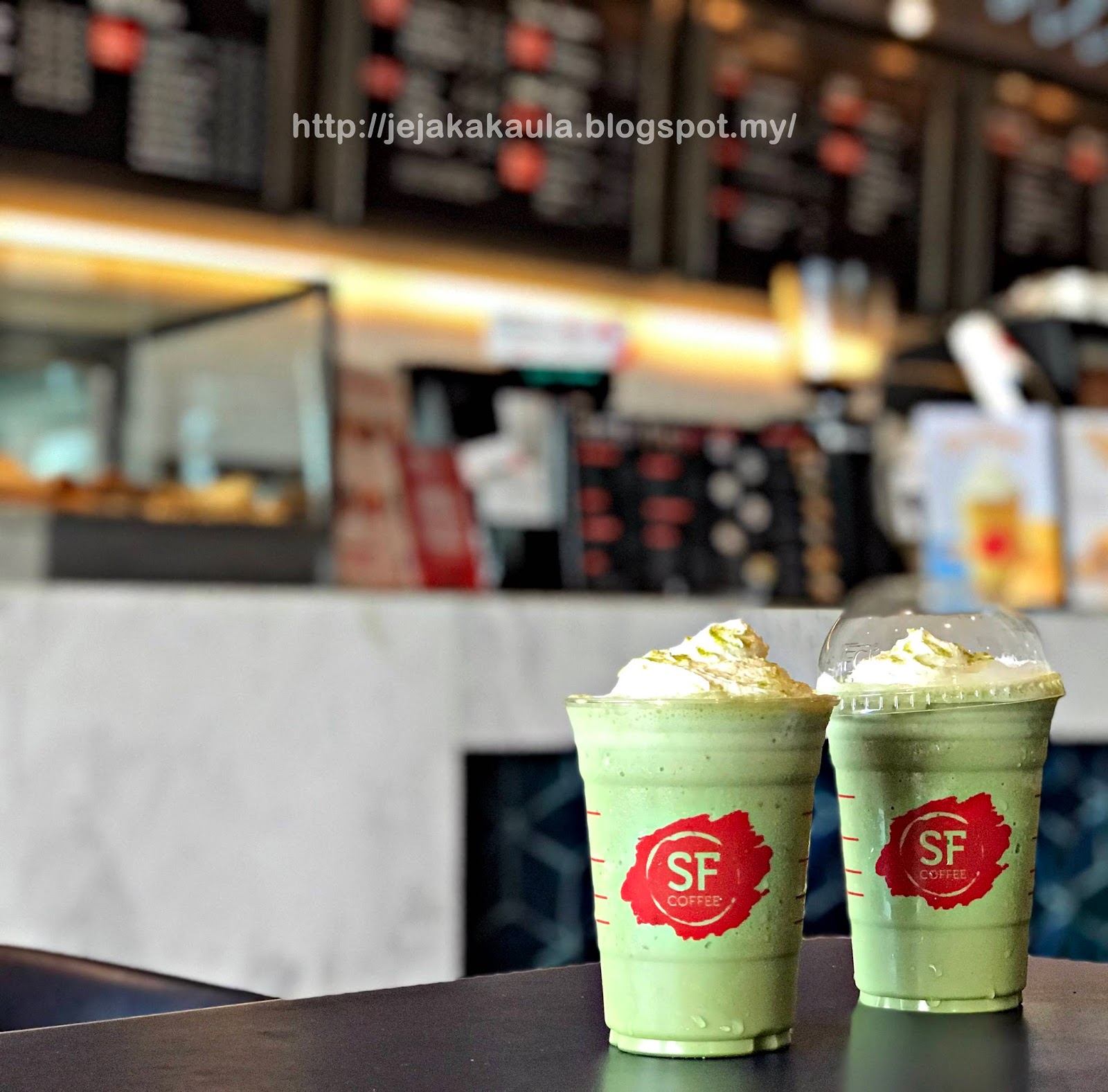Matcharena, Green Tea Frappe Dari San Francisco Coffee | JEJAKAKAULA