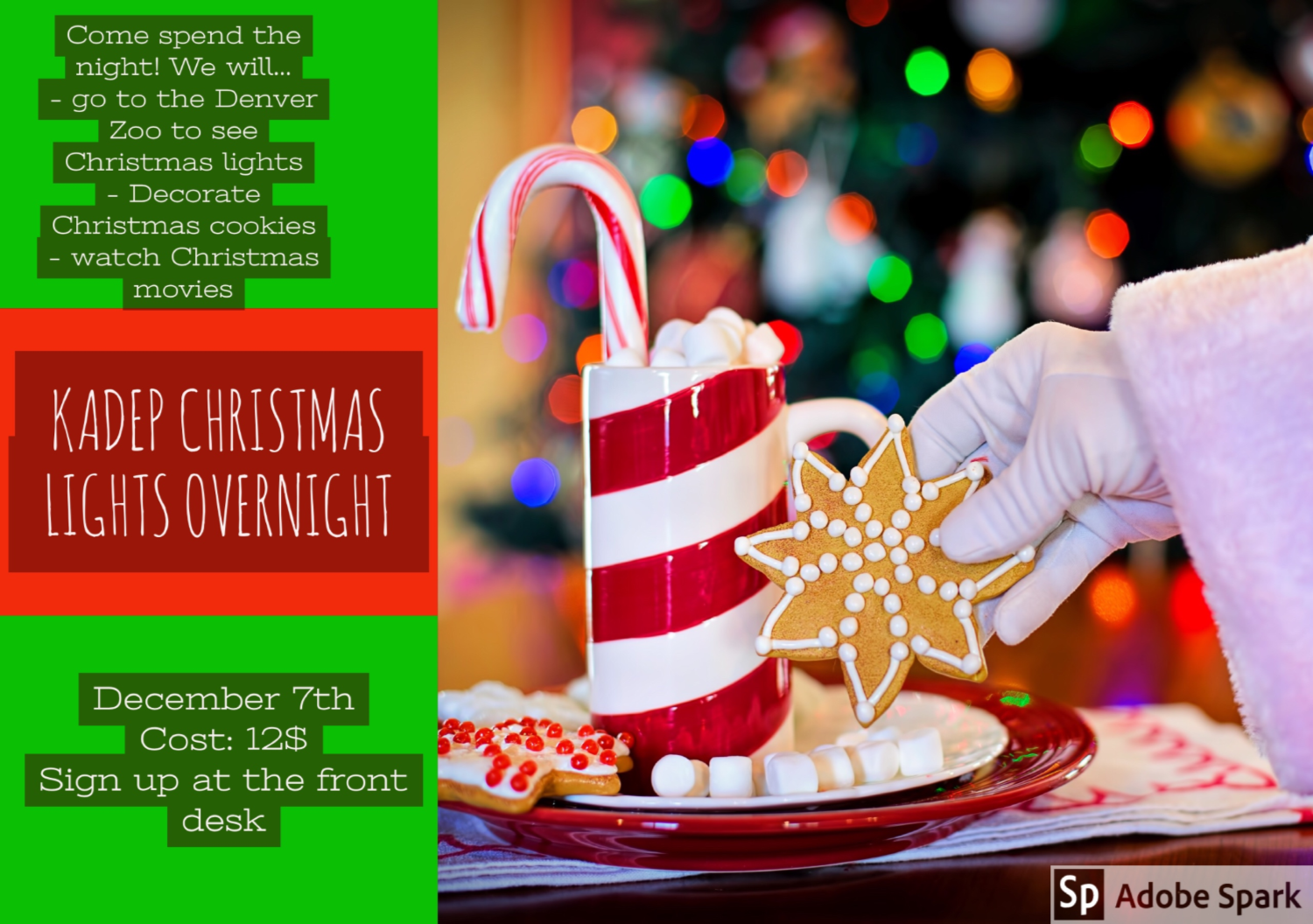 The KADEP Blog: Holiday Overnight Party!