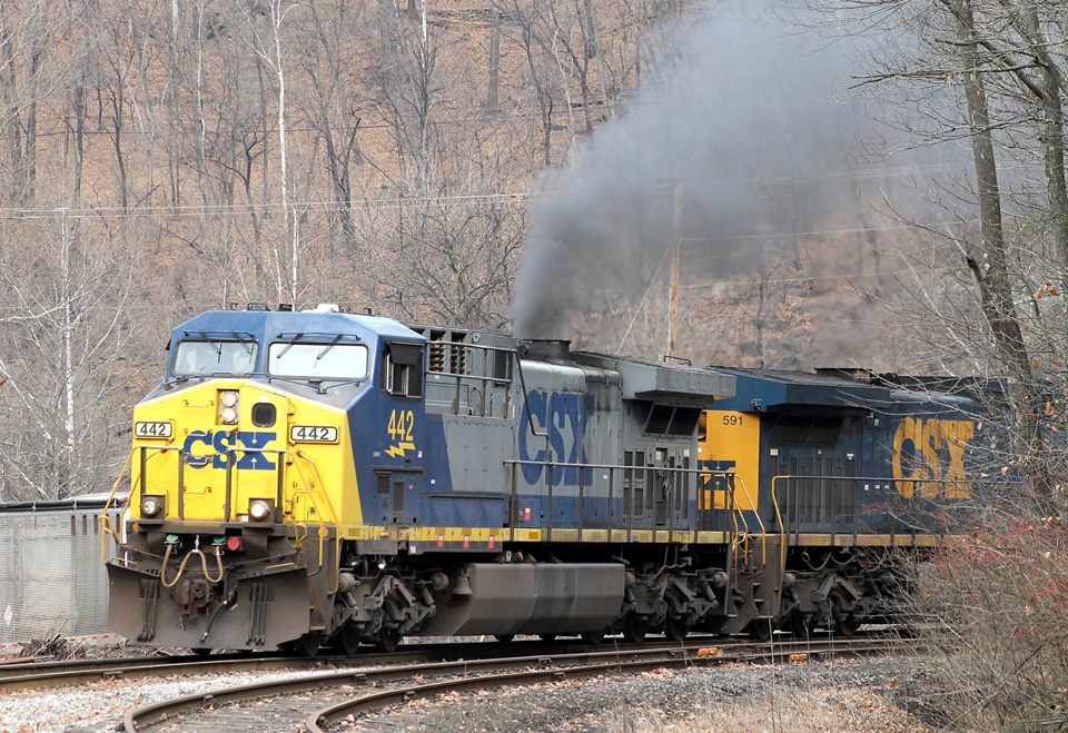 Industrial History: Smoking Diesel Locomotives