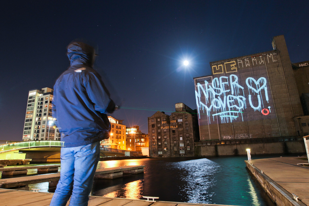 Creative Graffiti: Laser Graffiti