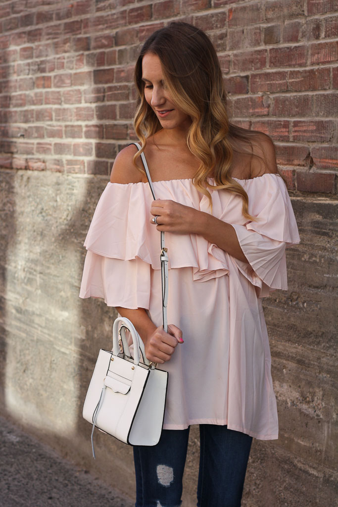 Off the Shoulder Ruffles - Twenties Girl Style