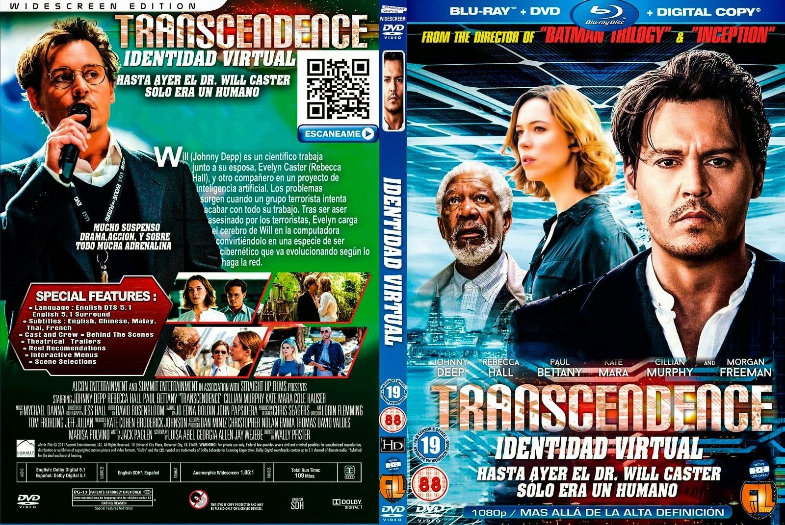 Cover: Transcendence dvd