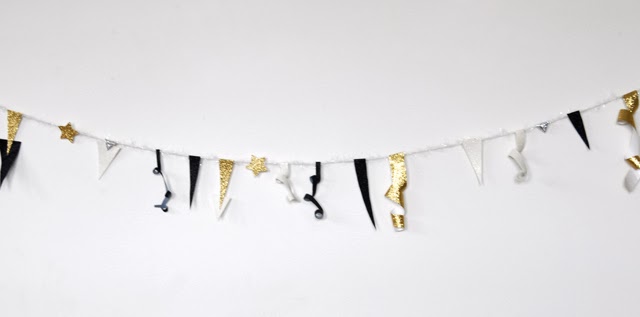 Holly Brooke Jones: DIY - Sparky New Year's Eve Banner