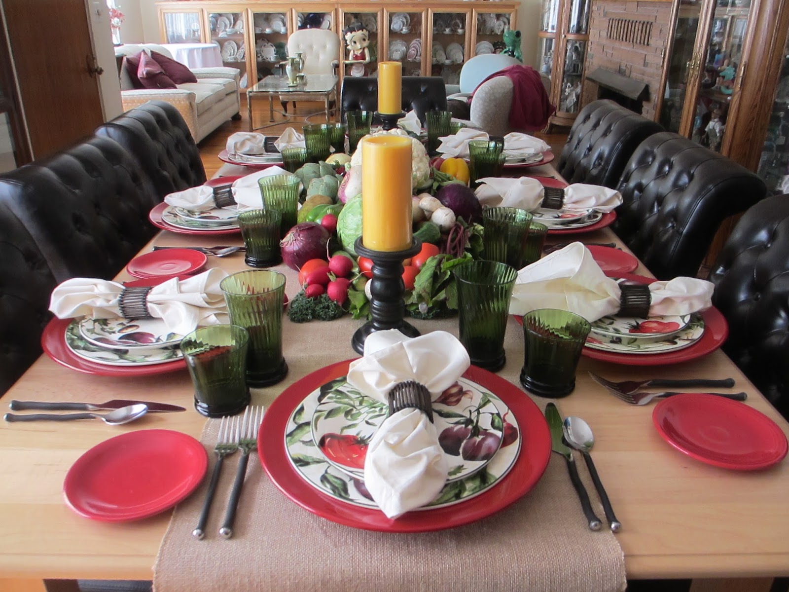 The Welcomed Guest: A Healthy Tablescape