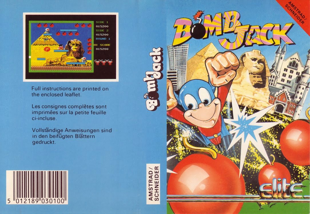 The NovaBug-Blog: B - Bomb Jack! The Original Bomberman...