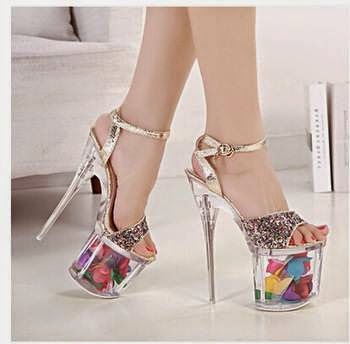 Amazing High Heels Shoes with Fish in them | Fashionate Trends