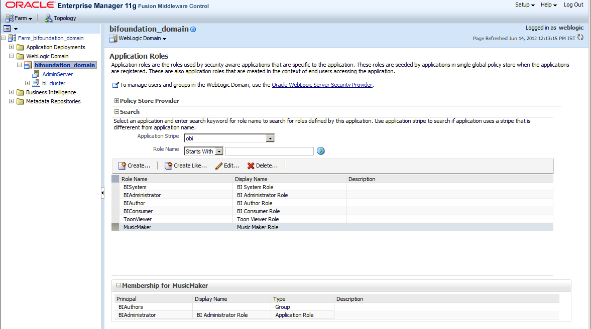 OBIEE2go: OBIEE 11g6: Setting up Access Permissions to Reports and Dashboards