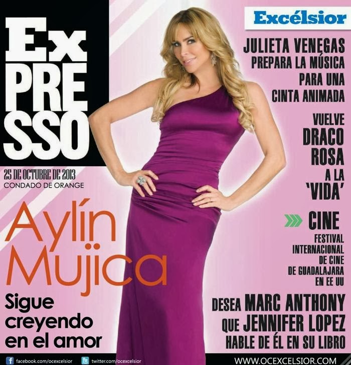 Aylín Mujica Magazine Photoshoot For Excelsior Magazine October 2013 ...