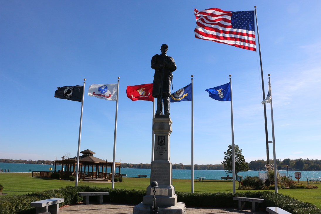Michigan Exposures: The Armed Forces Memorial at Algonac