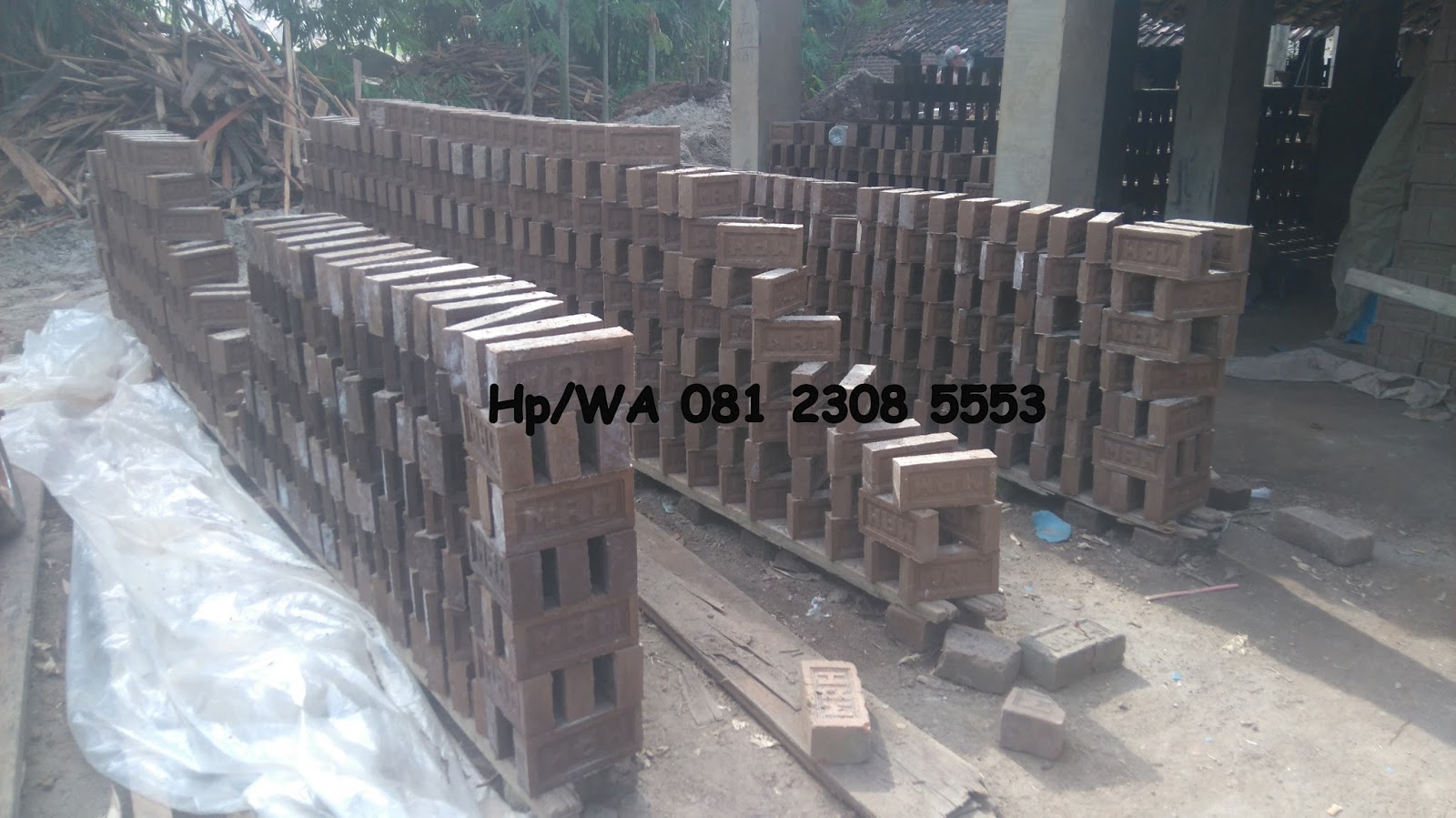 Bata Press MRH: Proses Pengeringan Bata Press MRH