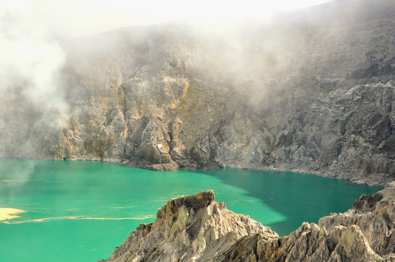 The Olive Journey: The Beautiful World's Largest Acidic Volcanic Crater ...