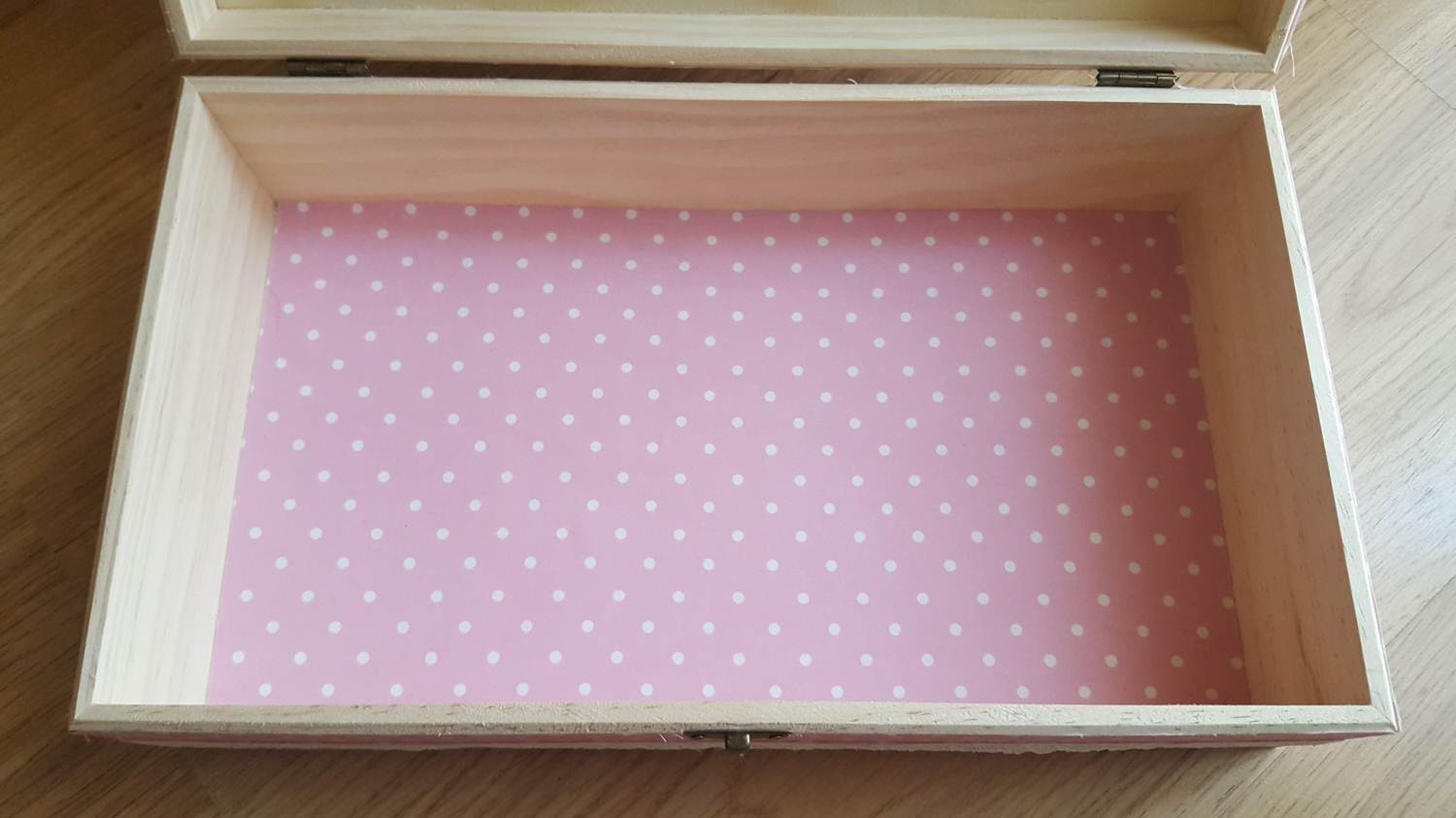Fabric Covered Wooden Box |Keeping it Real