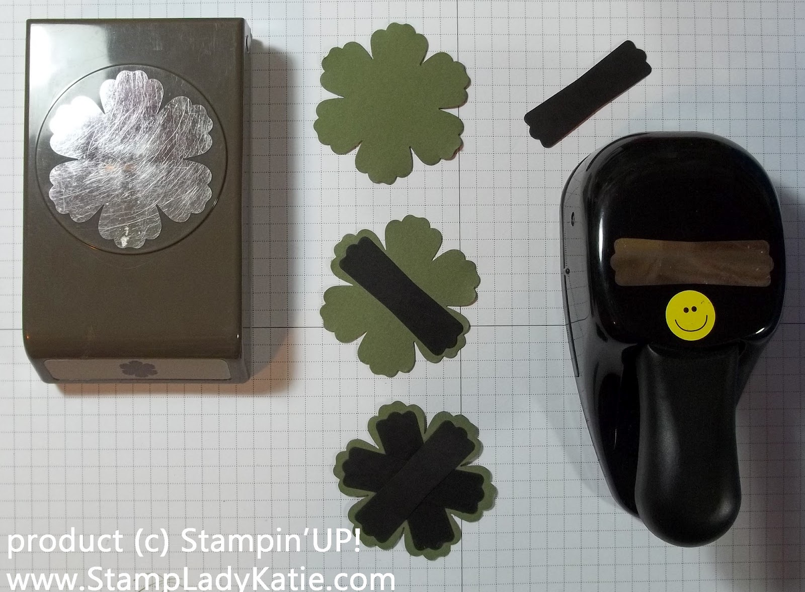 StampLadyKatie.com: Layered Punches for Dad