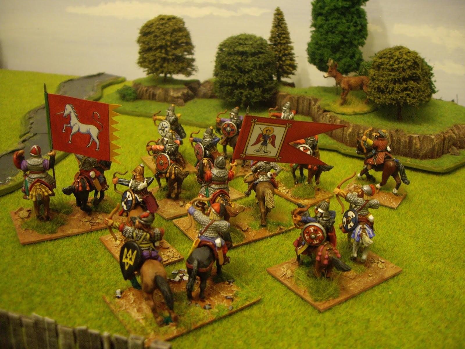 Scimitar and Crescent Wargames: More Muscovite/Cossack Cavalry completed