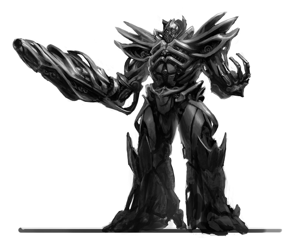 Tf master: CONCEPTOS DE GALVATRON MOVIE