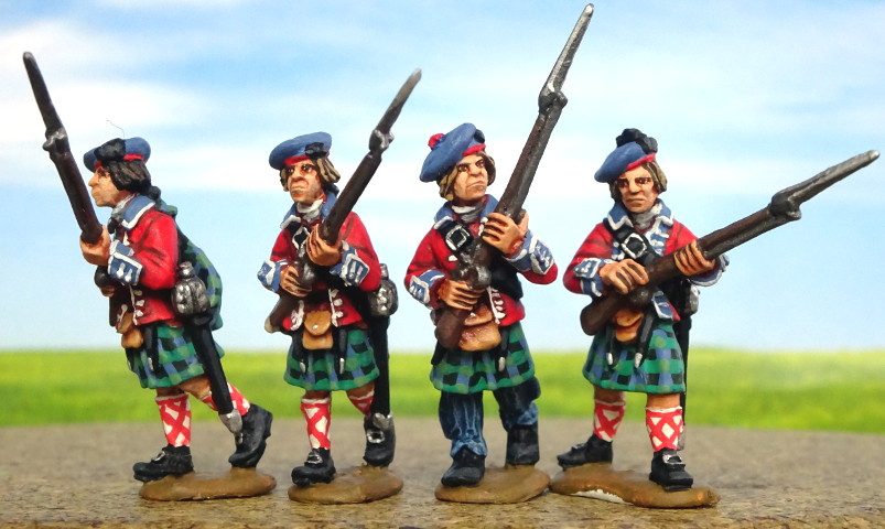 Miniature Soldiers: British infantry, Highlanders