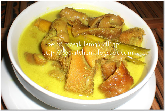 sEg@laNy@ diSiNi: PERUT MASAK LEMAK CILI API