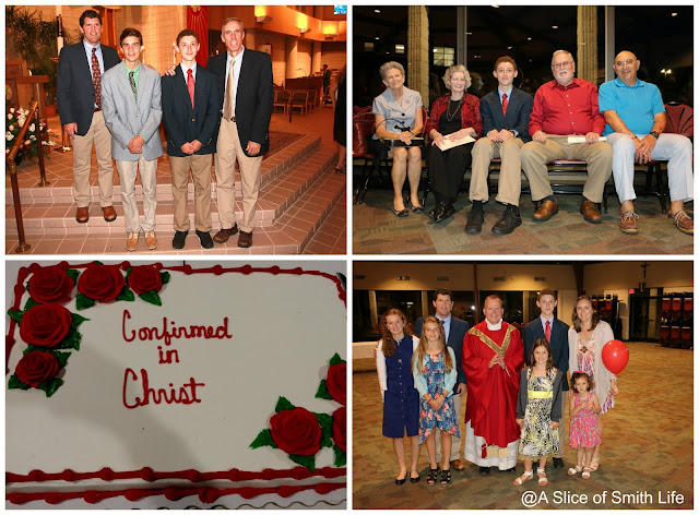 A Slice of Smith Life: My Daughter's 17th Birthday & Confirmation ...