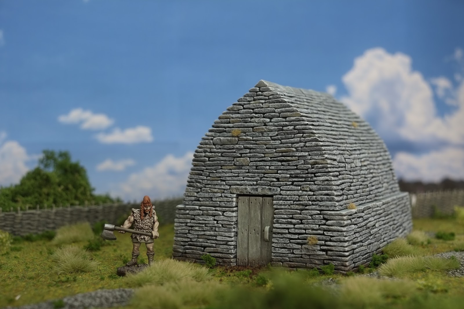 Wargame News and Terrain: Fogou Models: New Webstore and Dark Age Buildings