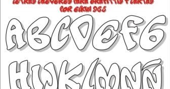 Elkin creaciones: LETRAS CHEVERES PARA GRAFITTI