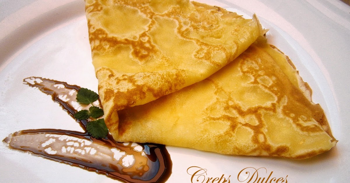 Creps o Crepes Dulces.