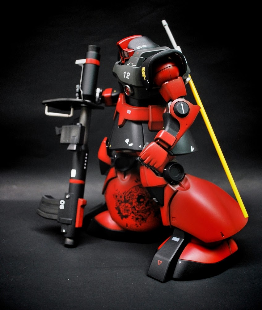 Custom Build: MG 1/100 MS-09R Rick Dom "PINTADO"