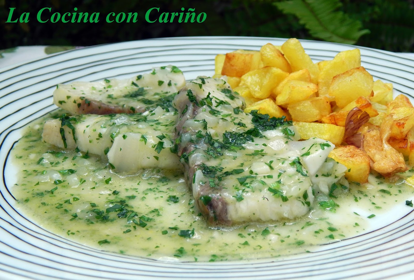 CAZÓN EN SALSA VERDE