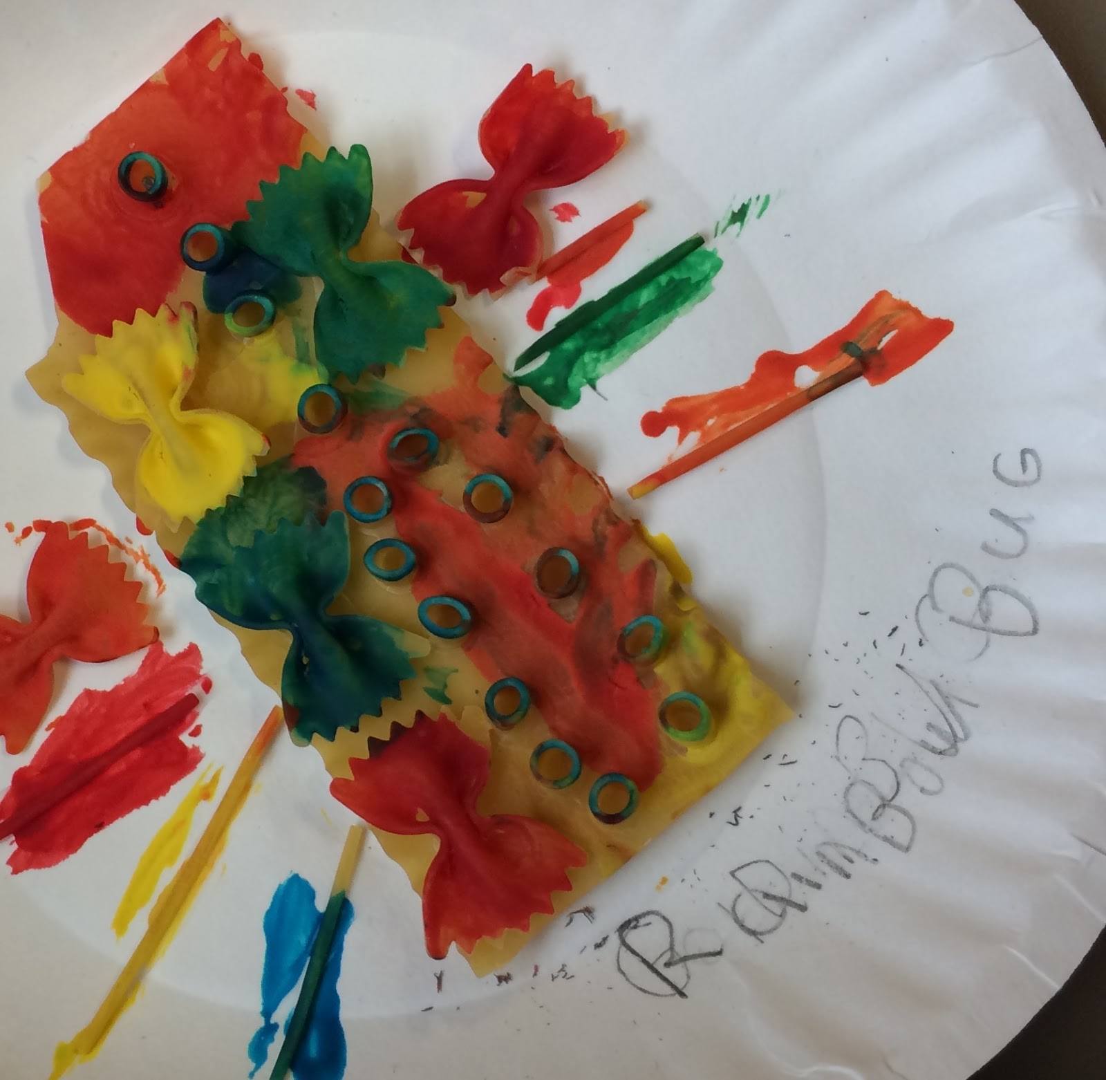 Not Just Child's Play: Challenging Young Minds: Pasta Insects