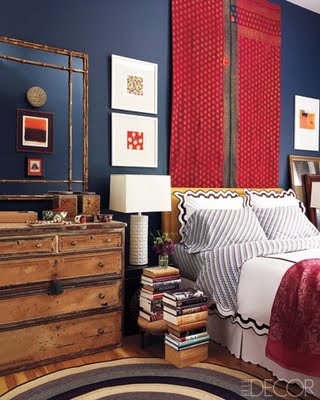 Inspired Whims: Red, White, & Blue Decor