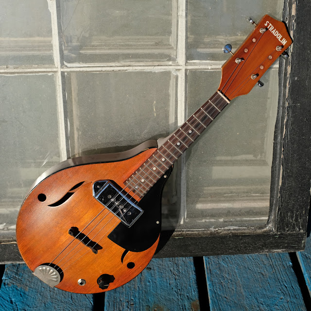1950s Stradolin 4-String Electric Mandolin (Modified)