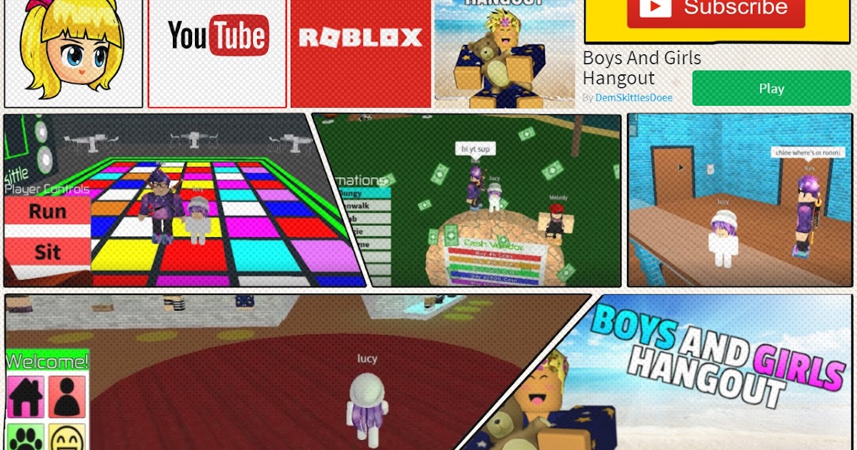 Roblox Boys And Girls Hangout Gameplay - with two friends, ImTheCheater and XxCute_KittyzXX my ...