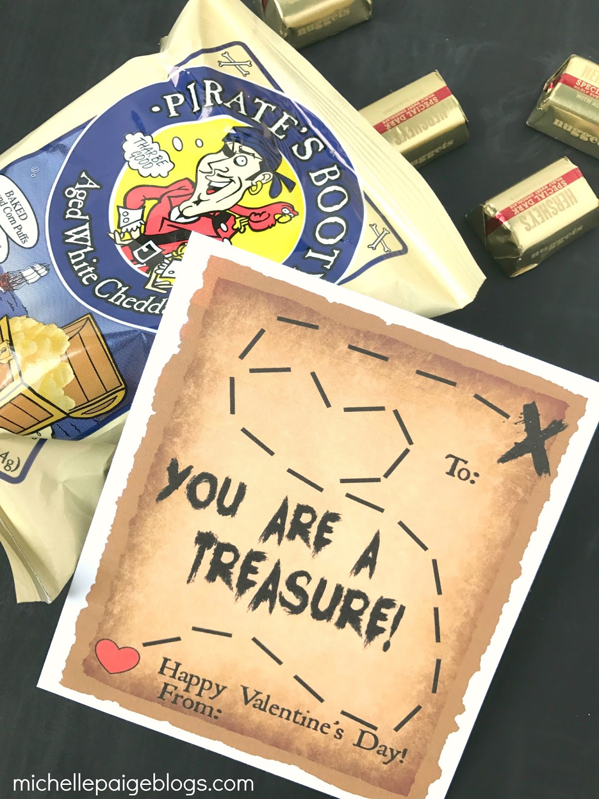 michelle paige blogs: X Marks the Spot-- Printable Pirate Valentines