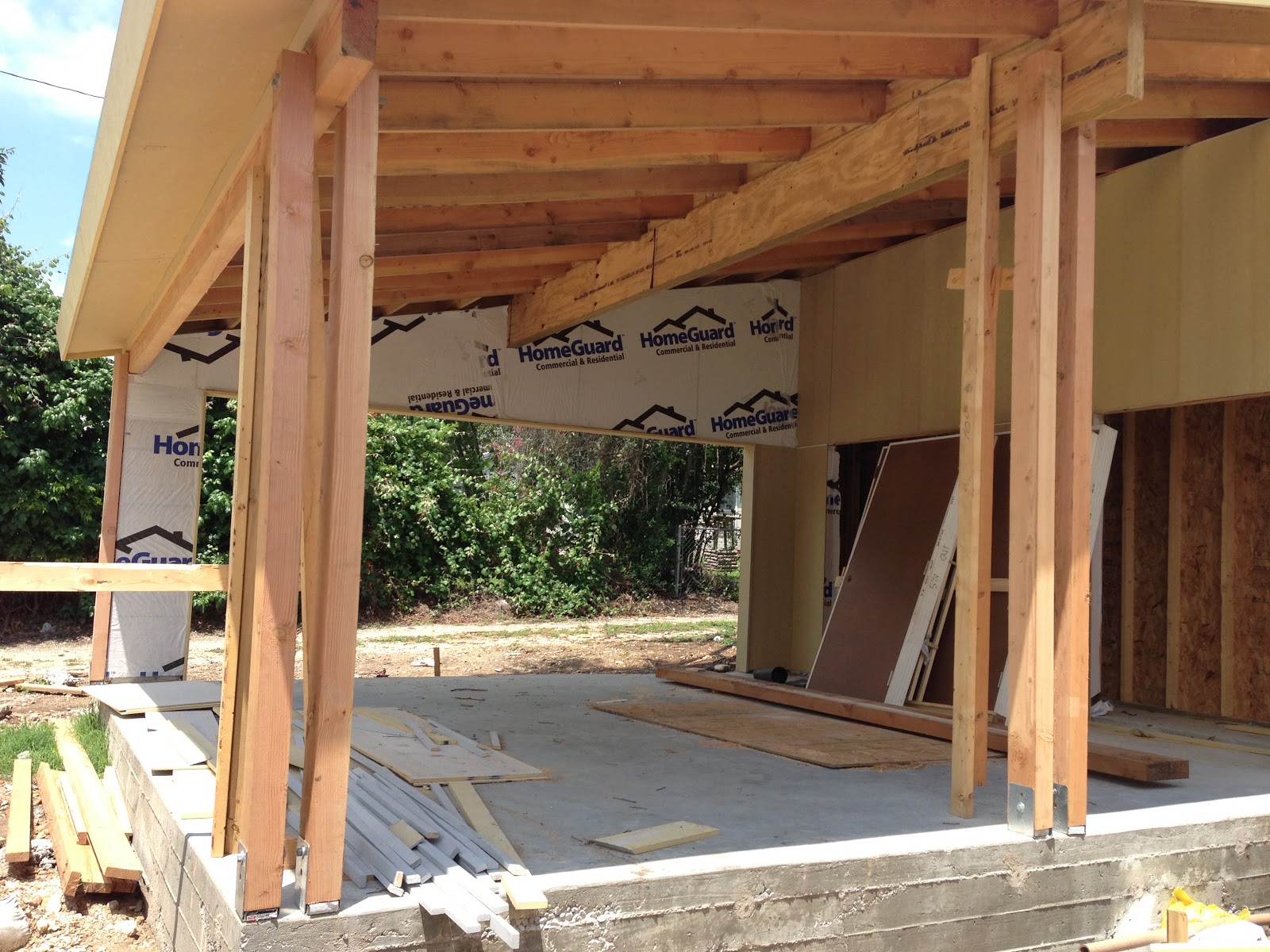 This New House: Siding, Cedar Posts, and Trim Color Selection
