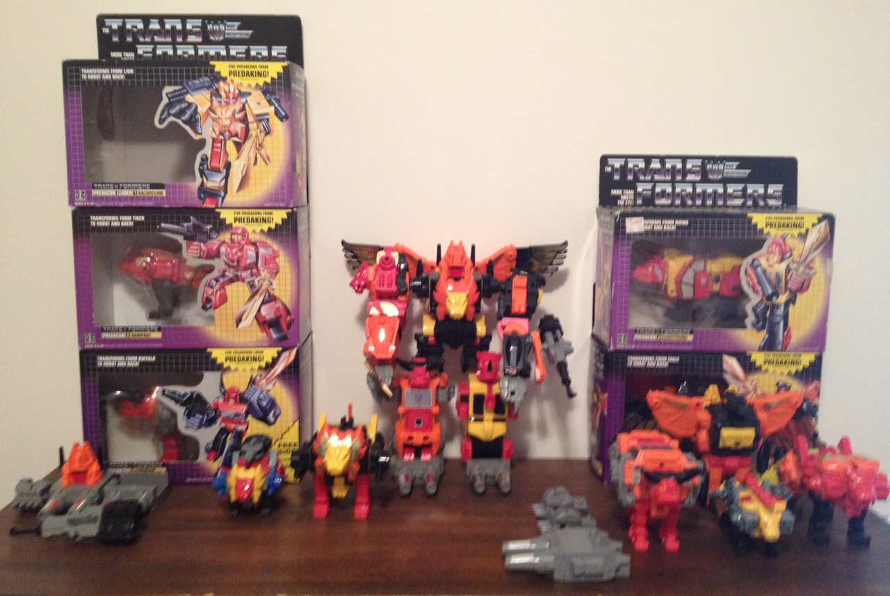 A Transformers Blog - My Life In Collecting: G1 Predaking / Reissue ...