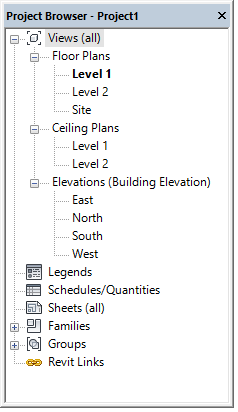 Revit Recess: An Alternative Browser Organization