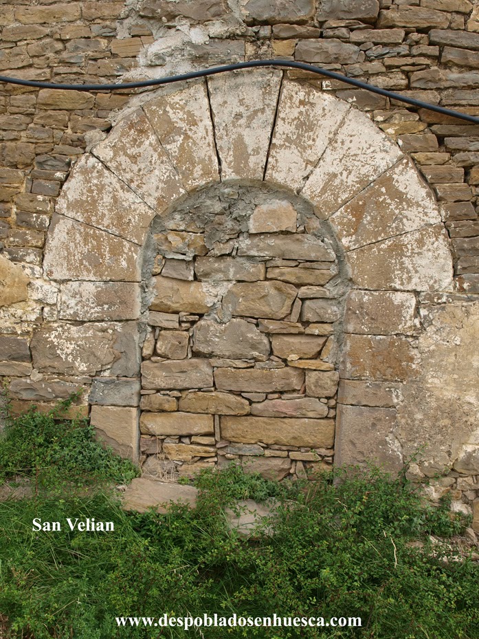 DESPOBLADOS EN HUESCA: SAN VELIAN