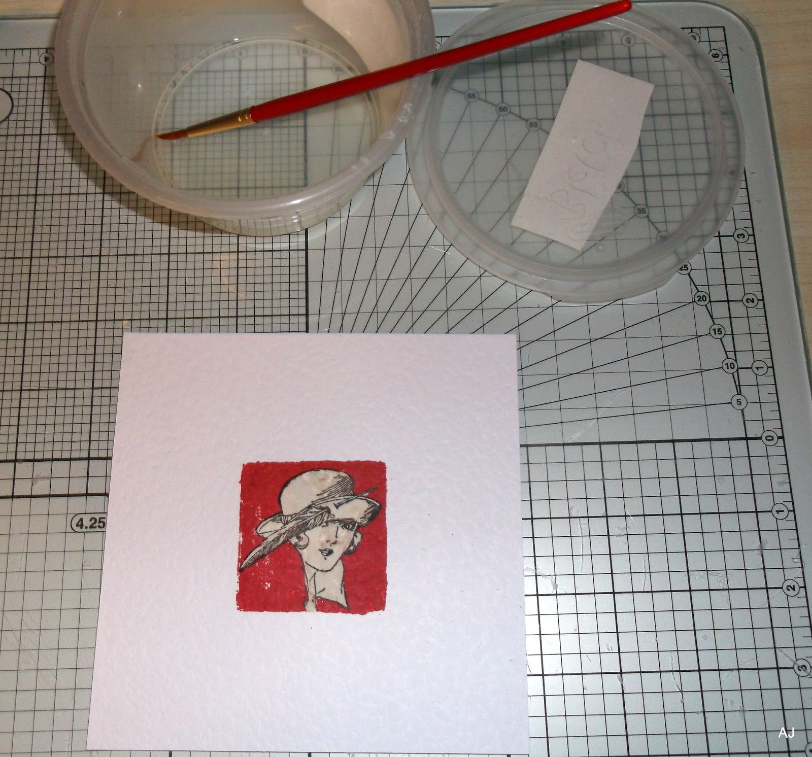 The Male Card Maker: Bleached affect cards