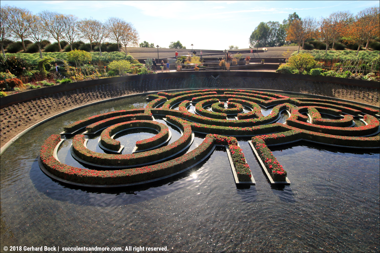 Getty Center gardens, finally!