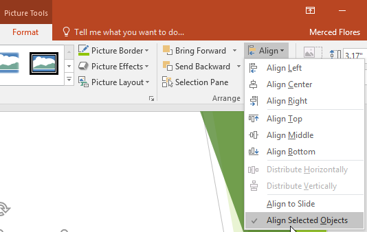Learn Powerpoint 2016 18 Aligning Ordering And Grouping Objects