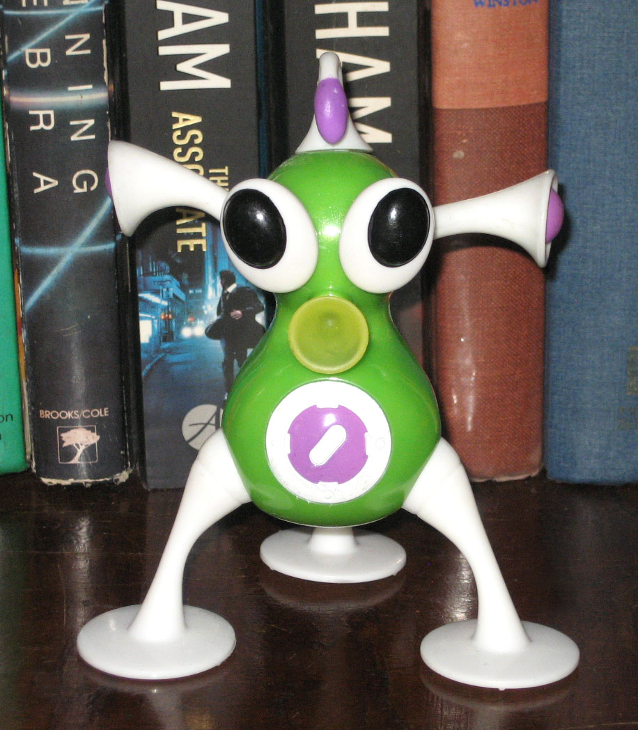 Percy's Fast Food Toy Stories : Green Zizzle - McD
