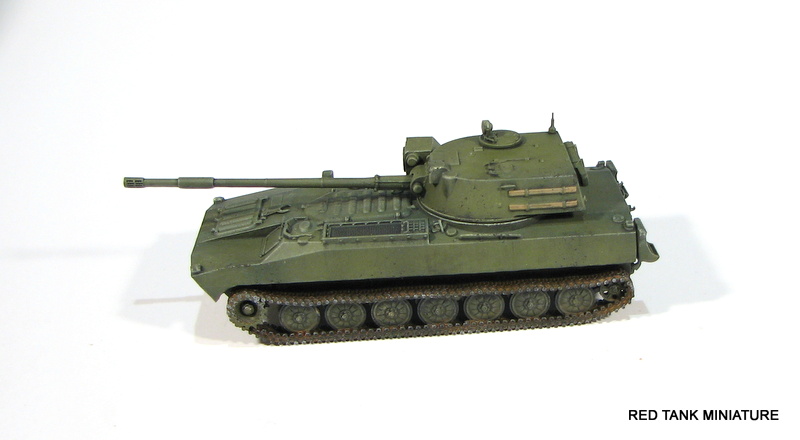 Gulumik Military Models: 2S15 NOROV 1/72 RED TANK MINIATURE