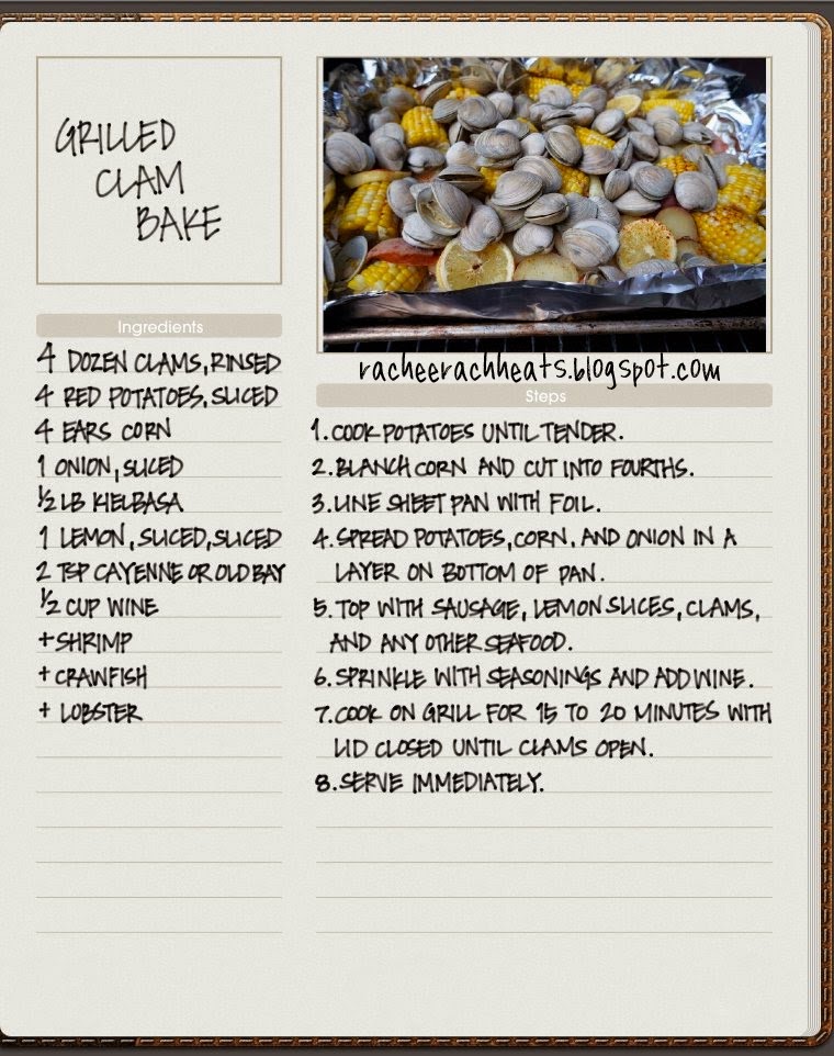 What I Ate: Grilled Clam Bake