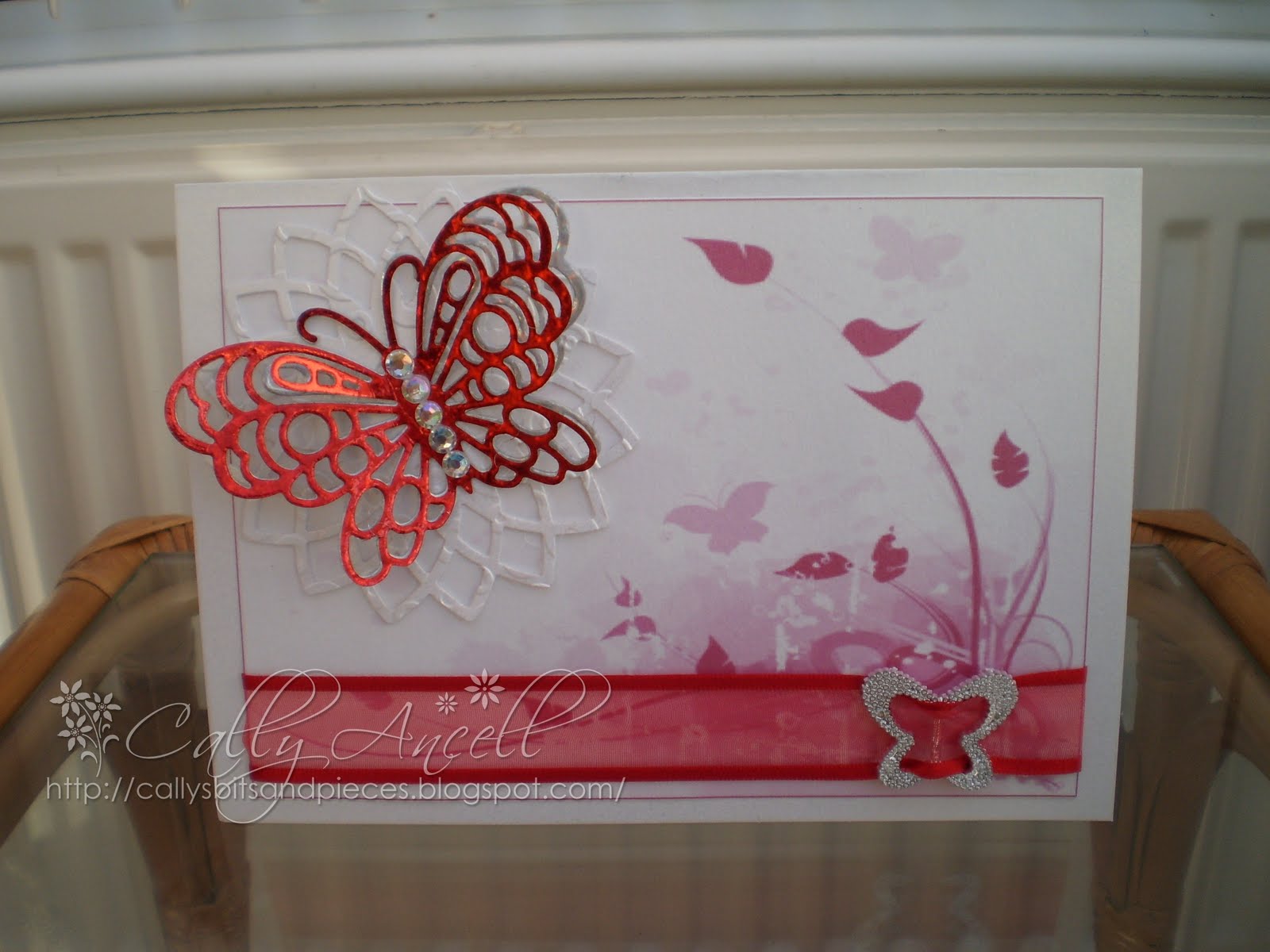 Cally's Bits & Pieces: Have been finishing some shoebox cards