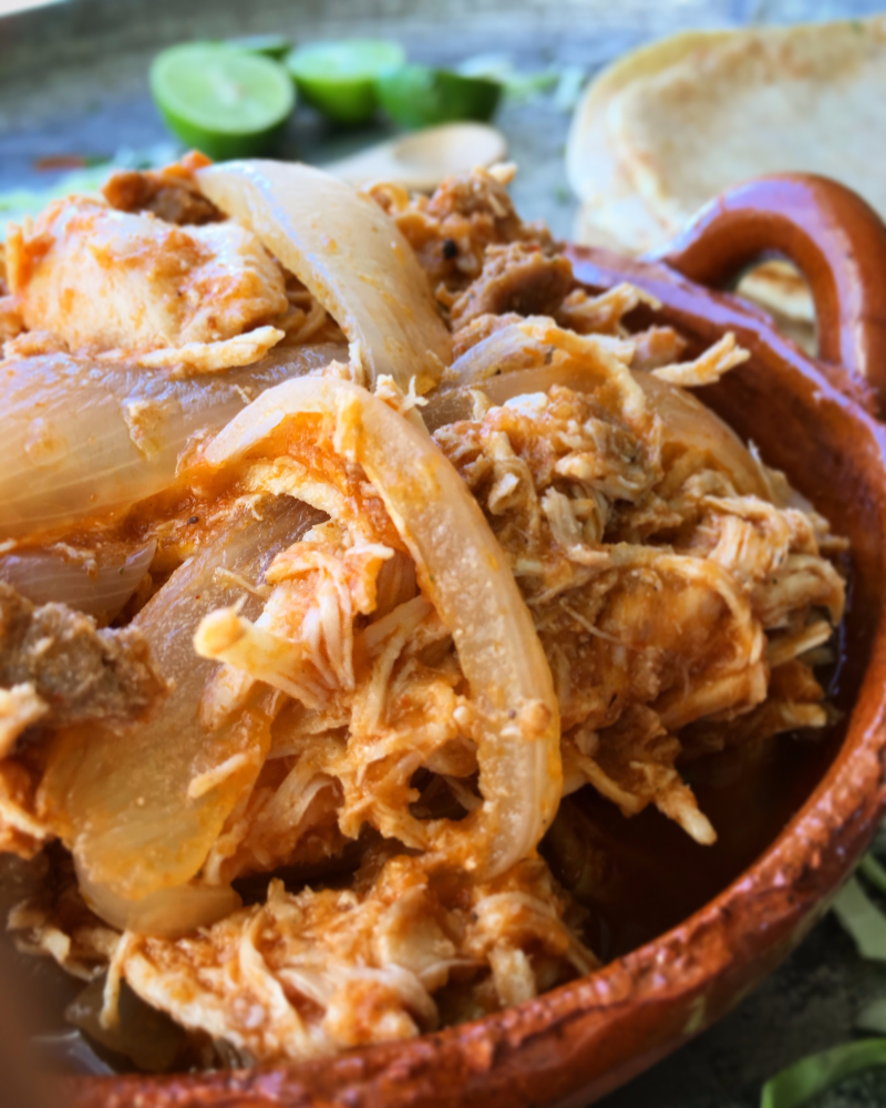 Tinga de pollo - Delirios de Cocina
