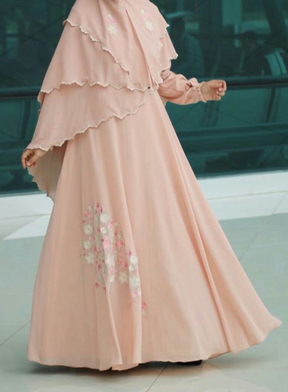 16 Model Gamis Syari Modern 2019 | Mesin Jahit