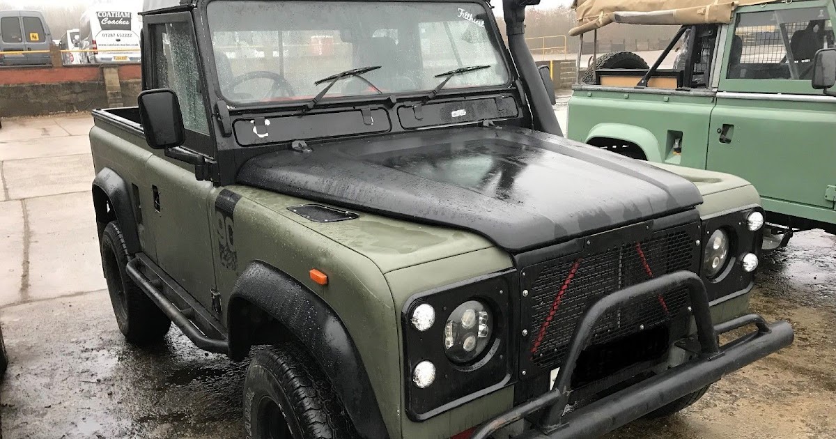 Landrover Defender: Land Rover Defender 90 Galvanised chassis ...