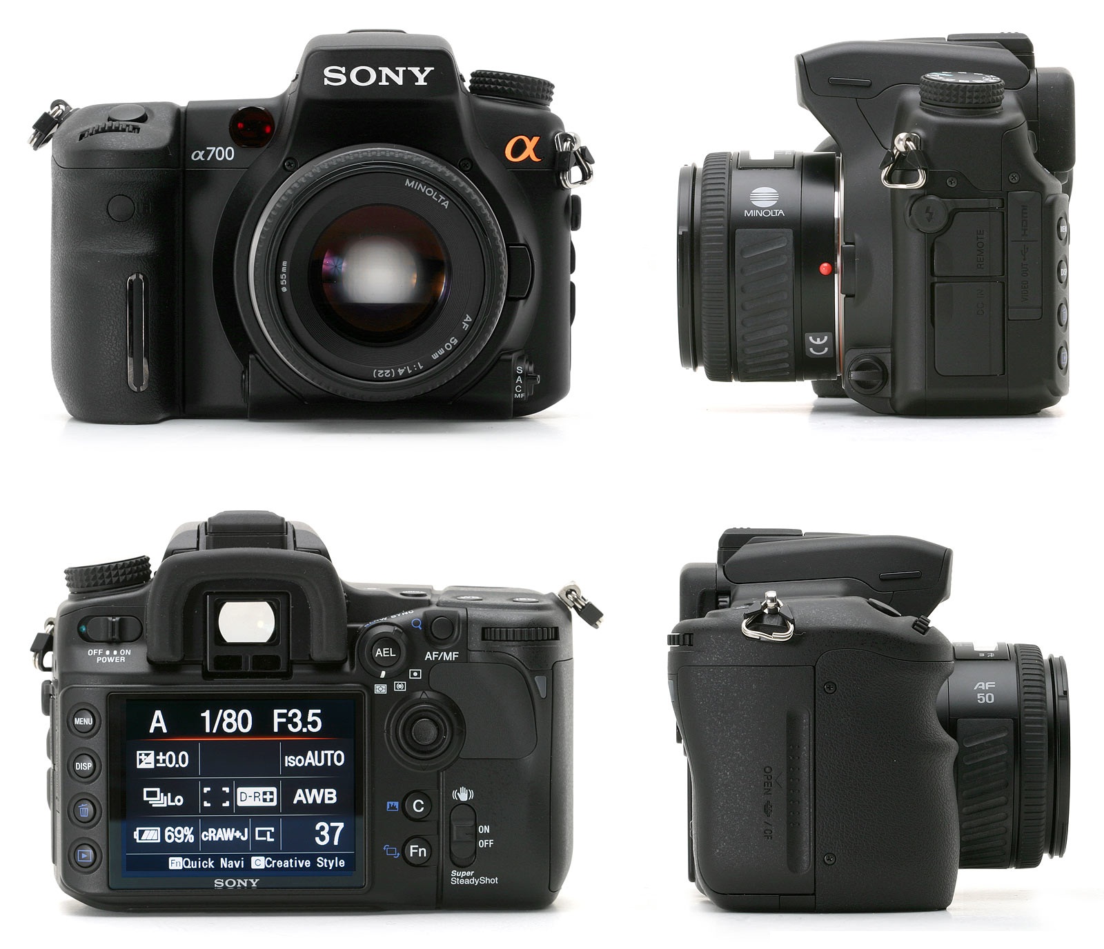 Sony Alpha DSLR-A700 | Senta Camera